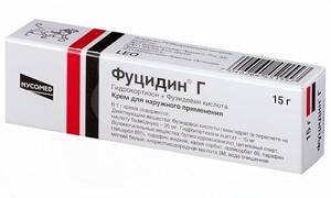 Фуцидин мазь, крем инструкция по применению, цена, отзывы, аналоги